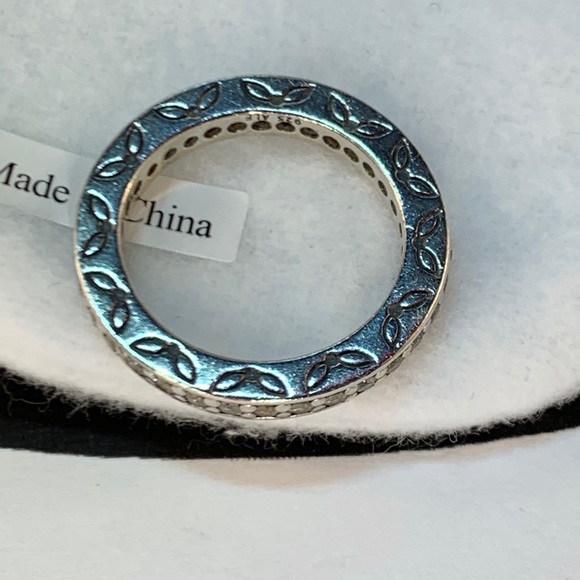 Pandora | Jewelry | Pandora Retired Eternity Ring 55 | Poshmark